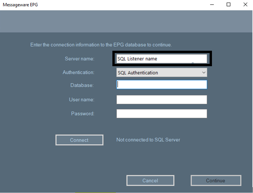EPG Database - How to Setup EPG in High Availability Always ON SQL ...